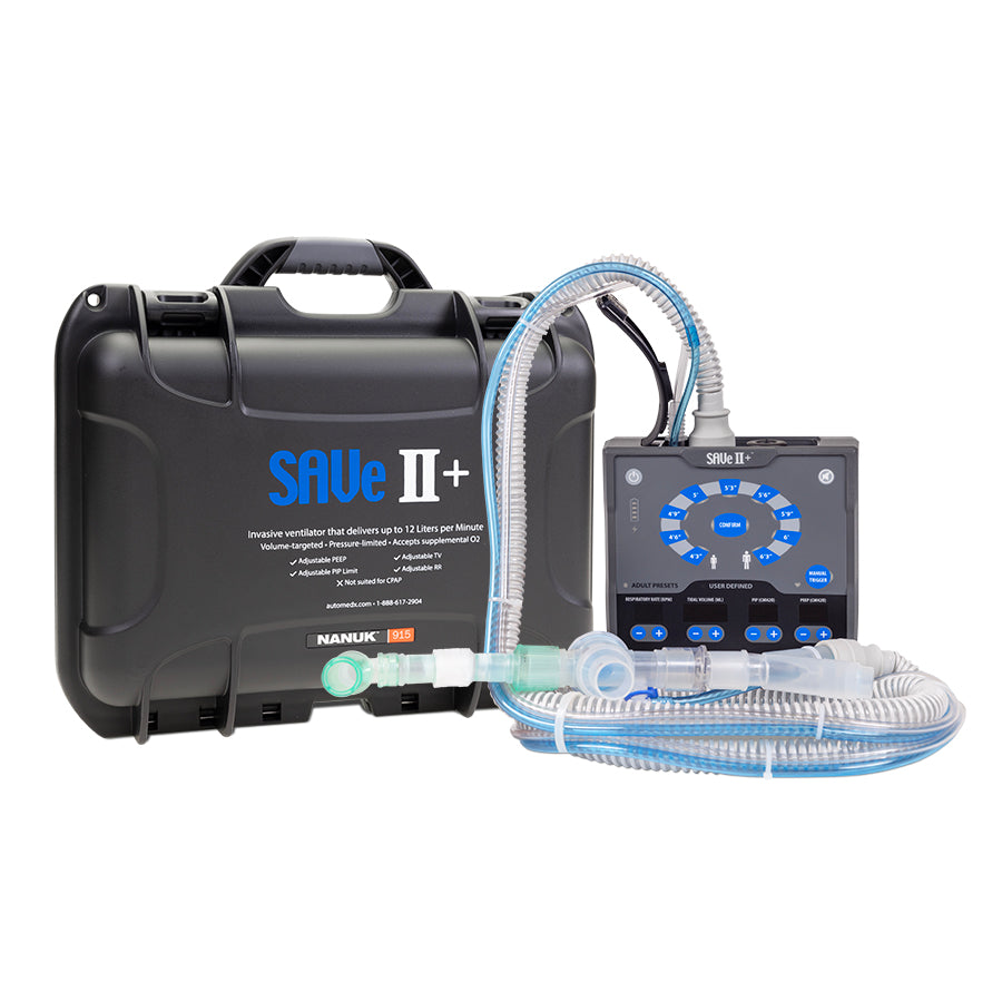 Safeguard Medical | SAVe II+™ Simplified Automated Ventilator