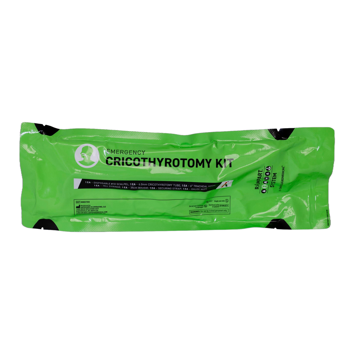 Safeguard Medical | Emergency Cricothyrotomy Kit