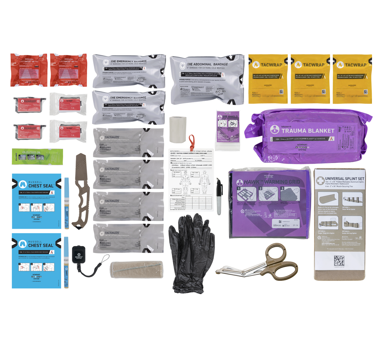 Safeguard Medical | Mojo® Combat Lifesaver Kit